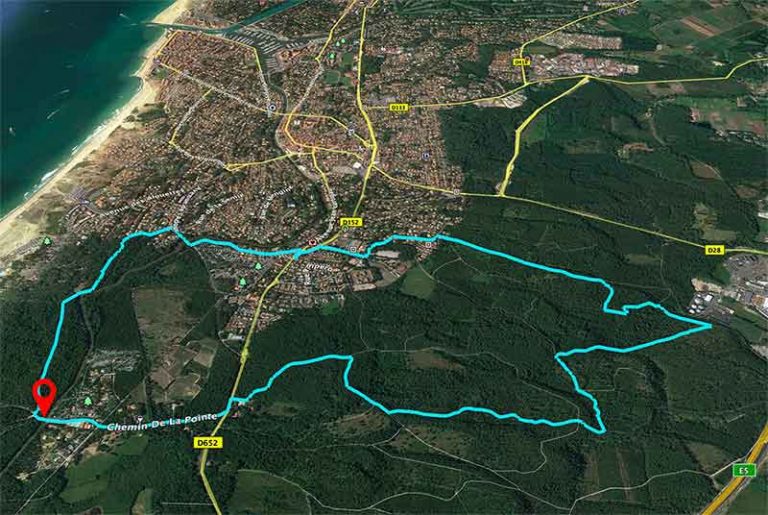 CAPBRETON. Circuito Tuc de las nueve iglesias | Las Landas